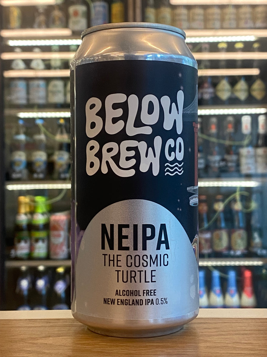 Below Brew Co | The Cosmic Turtle | Alcohol Free Hazy IPA – Clapton Craft
