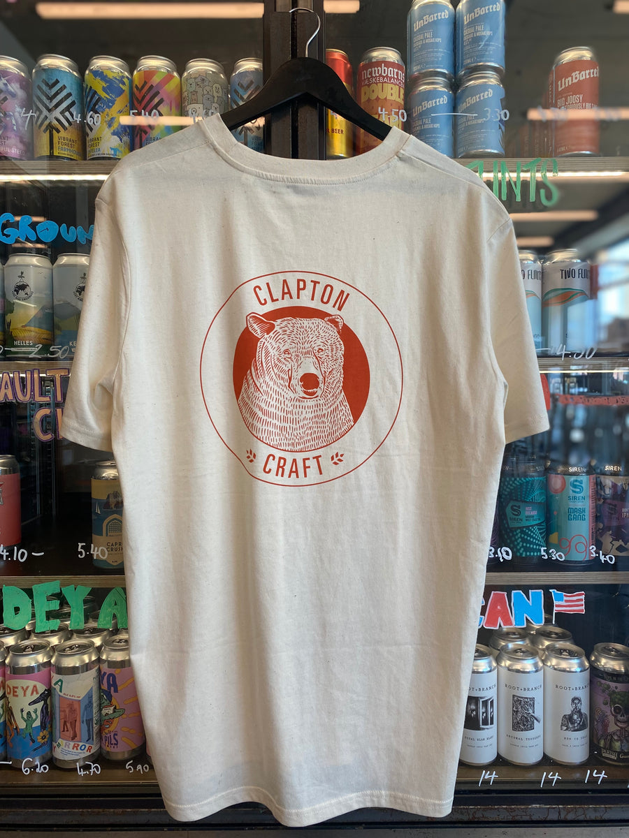 Clapton Craft Cream Short Sleeve T-Shirt